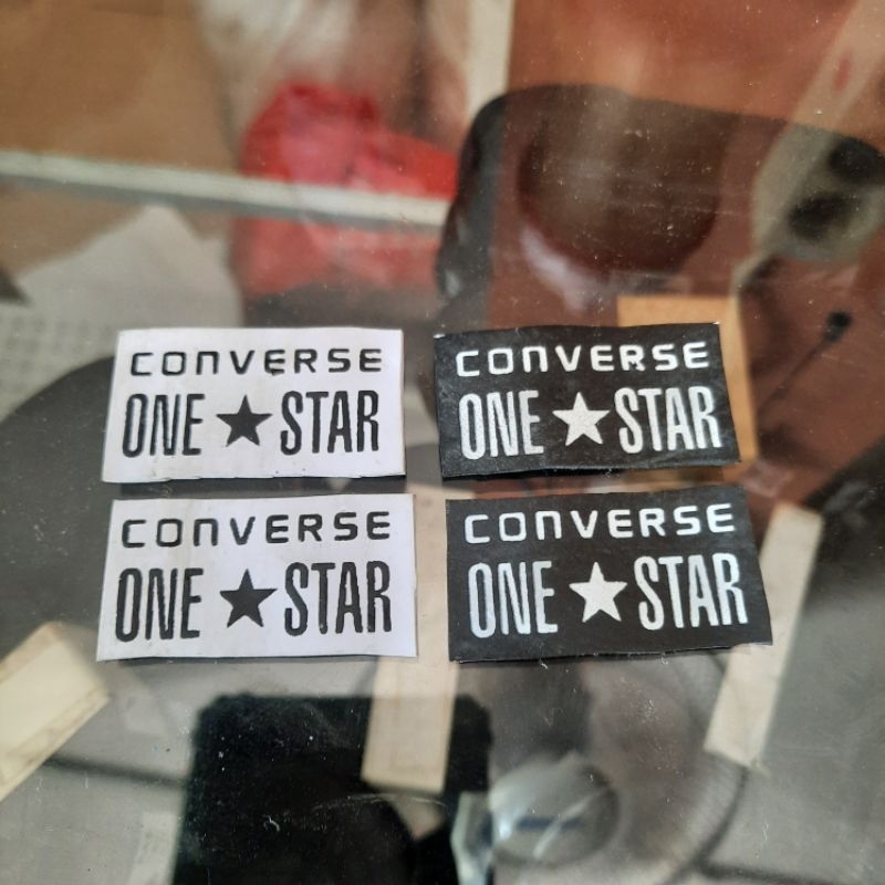 Jual Heelpatch One Star Heelpad Logo Converse One Star | Shopee Indonesia
