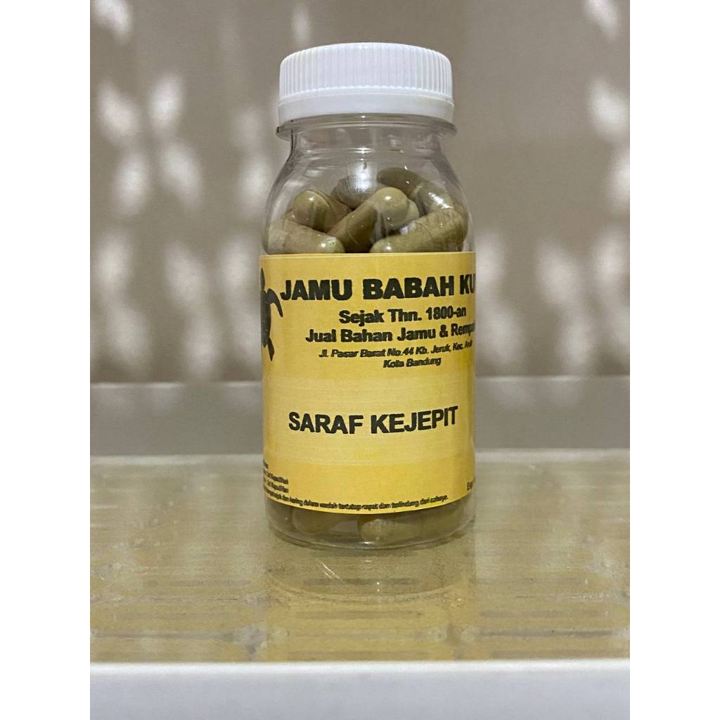 Jual Jamu Babah Kuya - Saraf Kejepit (50 Kapsul) Herbal | Shopee Indonesia