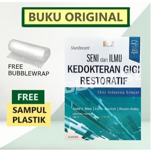 Jual ORIGINAL STURDEVANT SENI DAN ILMU KEDOKTERAN GIGI RESTORATIF EDISI ...