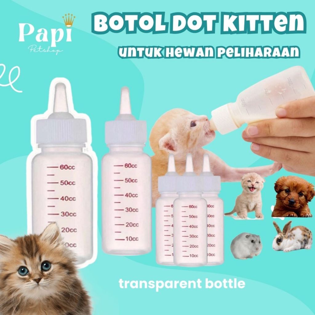 Jual Botol Dot Kucing Baru Lahiran Dot Anak Kucing Anjing Botol Dot ...