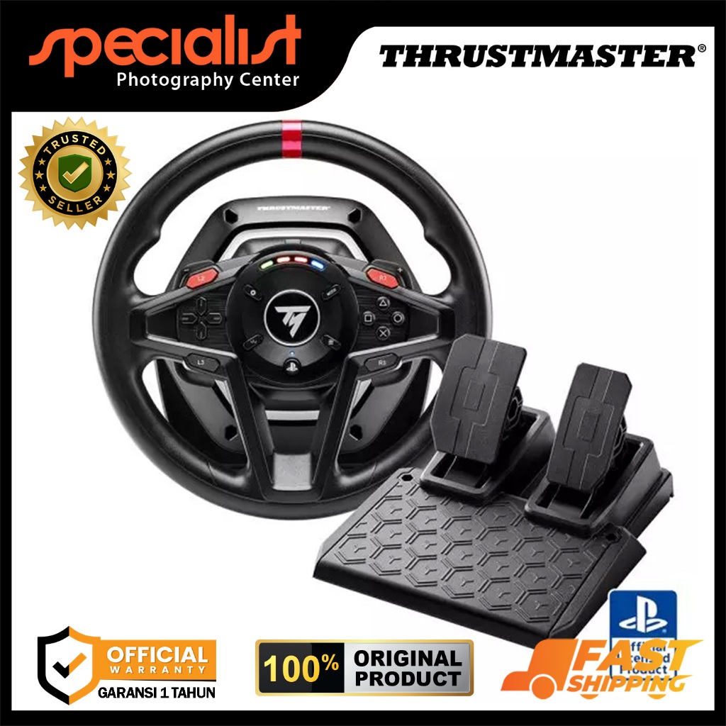Jual Thrustmaster T128 Racing Wheel and Pedal Set for Playstation 4/5 ...