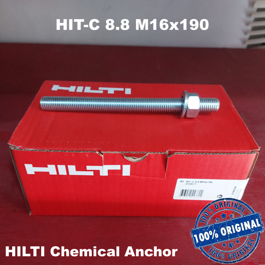 Jual ANGKUR HILTI HIT C M16 x 190 Grade 8.8 | Shopee Indonesia