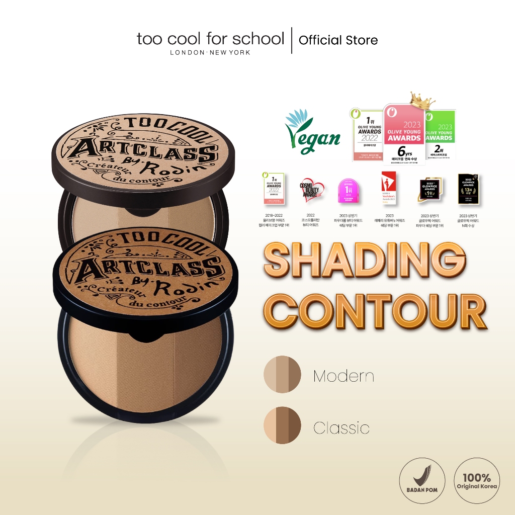 Jual Too Cool For School - Art Class by Rodin Shading Contour (2 Shades ...