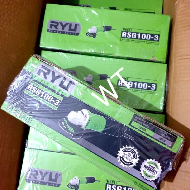 Jual GERINDA RYU RSG 100-3 Gerinda 4 inch | Shopee Indonesia