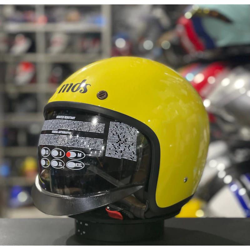 Jual helm mds magnum solid/mds retro/mds bogo model kekinian bisa((COD ...