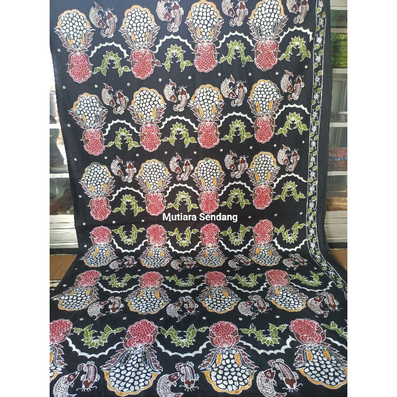 Jual Batik Tulis Lamongan motif bandeng lele mahkota | Shopee Indonesia