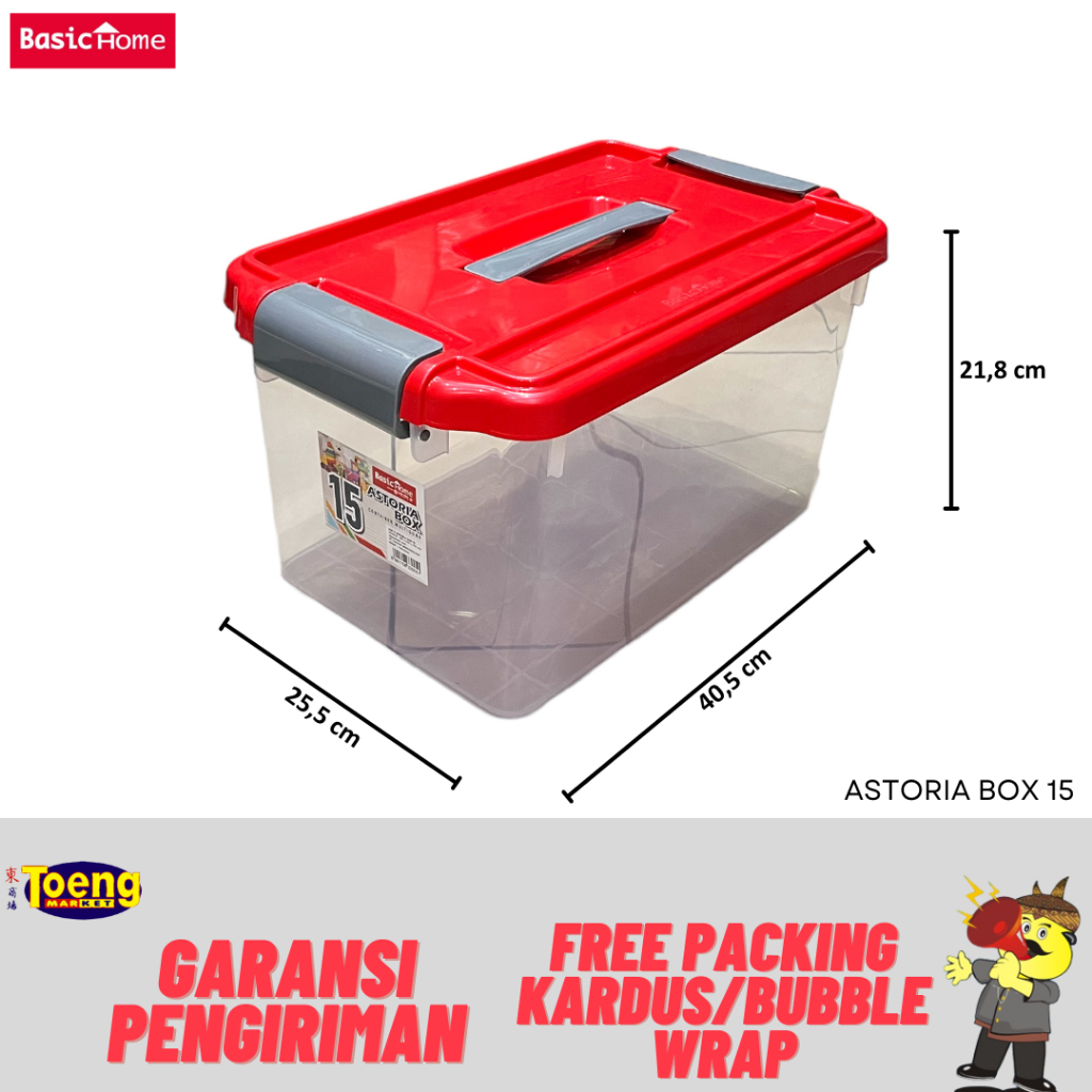 Jual ASTORIA BOX 15 BASIC HOME / CONTAINER / TEMPAT PERKAKAS | Shopee ...