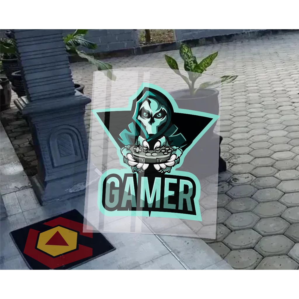 Jual CUSTOM STIKER SABLON STRIKA LOGO GAMING / GAMER | Shopee Indonesia