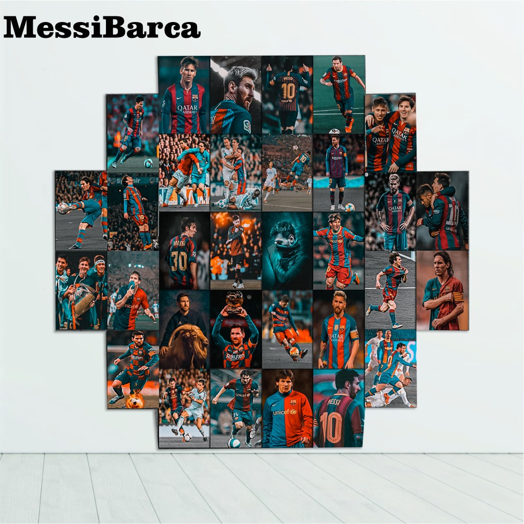 Jual WALL DECOR POSTER HIASAN DINDING LIONE MESSI/ HIASAN DINDING ...
