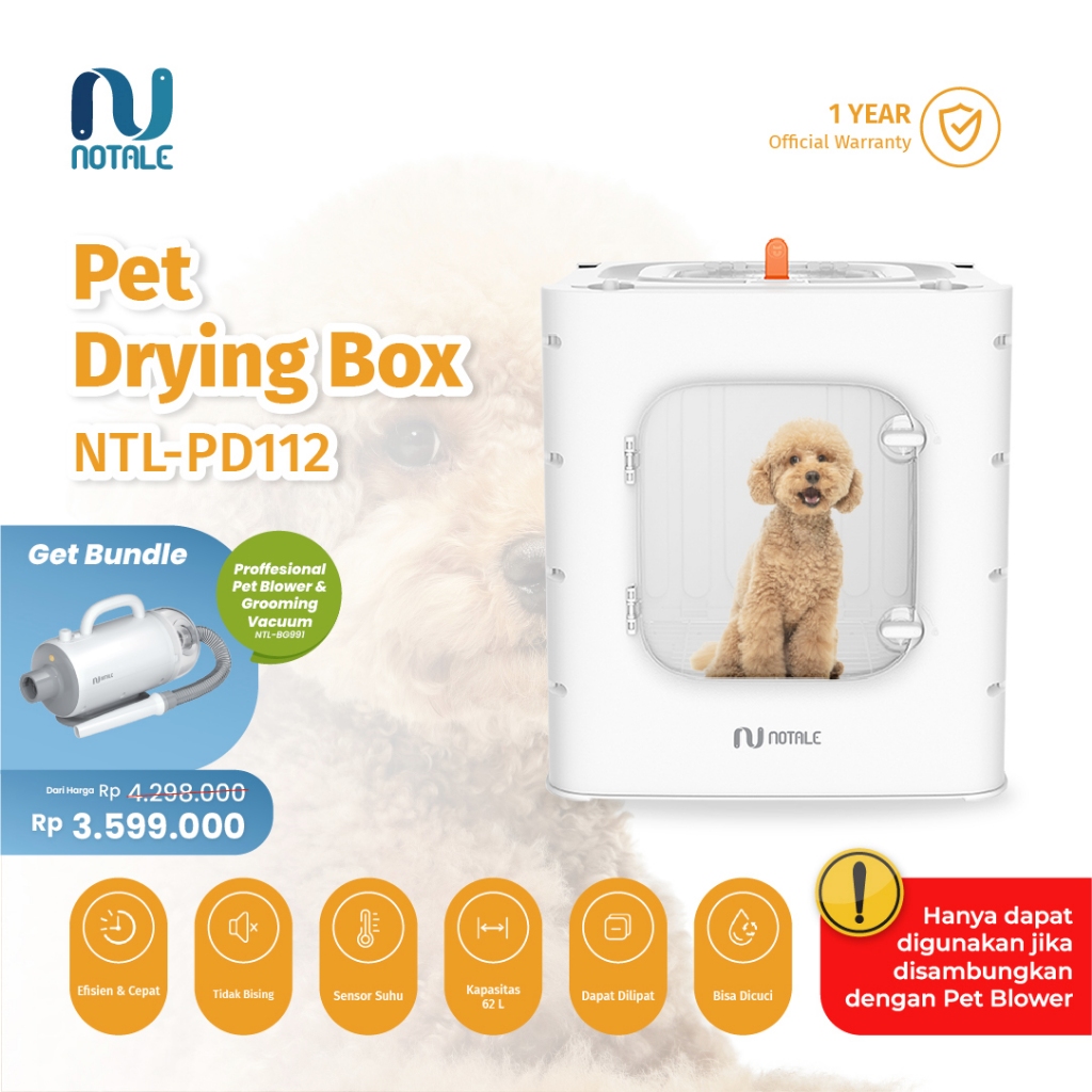 Jual Notale Pet Drying Box NTL PD112 Box Pengering Anabul | Shopee ...