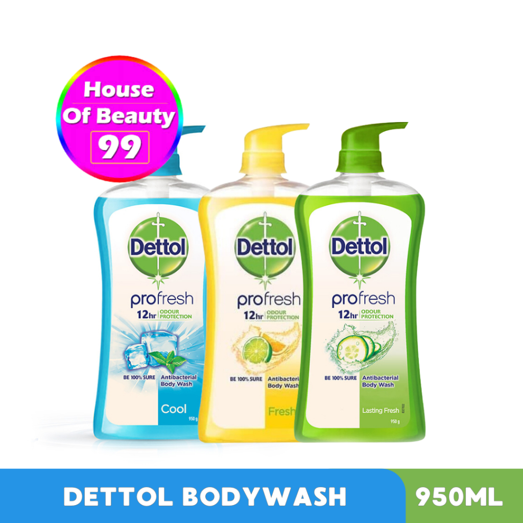Jual Dettol Body Wash 950ML Pump / Sabun Mandi Cair 625ML | Shopee Indonesia