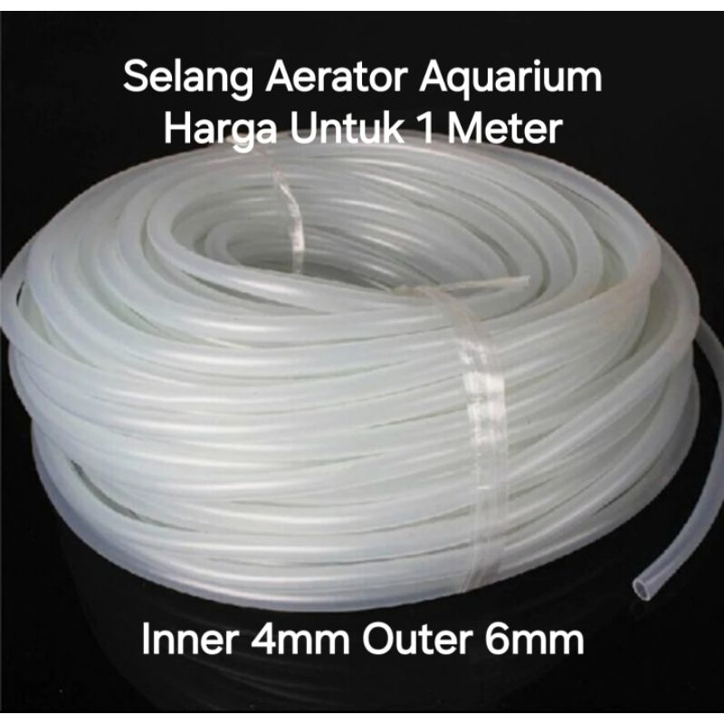 Jual Selang Aerator Aquarium Selang Air Pump Gelembung Udara Akuarium ...