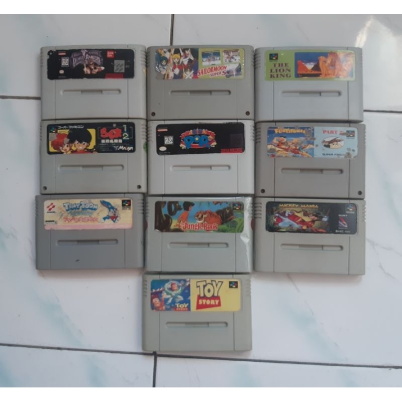 Jual kaset super nintendo / kaset snes 16 bit | Shopee Indonesia