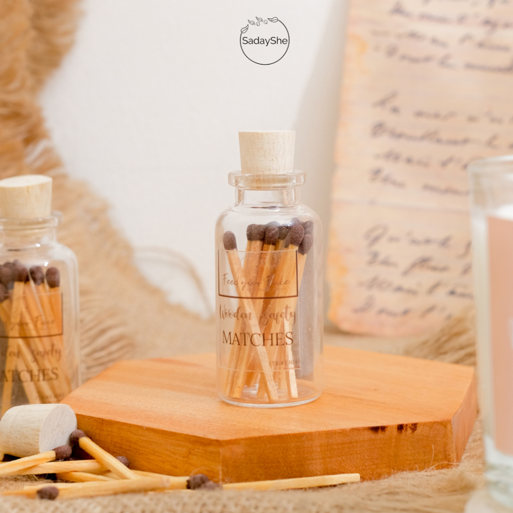 Jual BOTTLE WOODEN MATCHES KOREK API KAYU DI DALAM BOTOL BY SADAYSHE ...