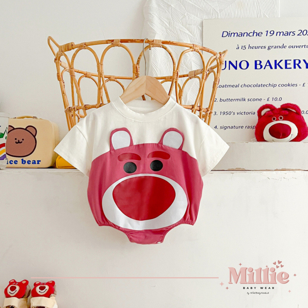 Jual Millie - Lotso Baby Jumper Onesie / Baju Bayi Pullover New Born ...