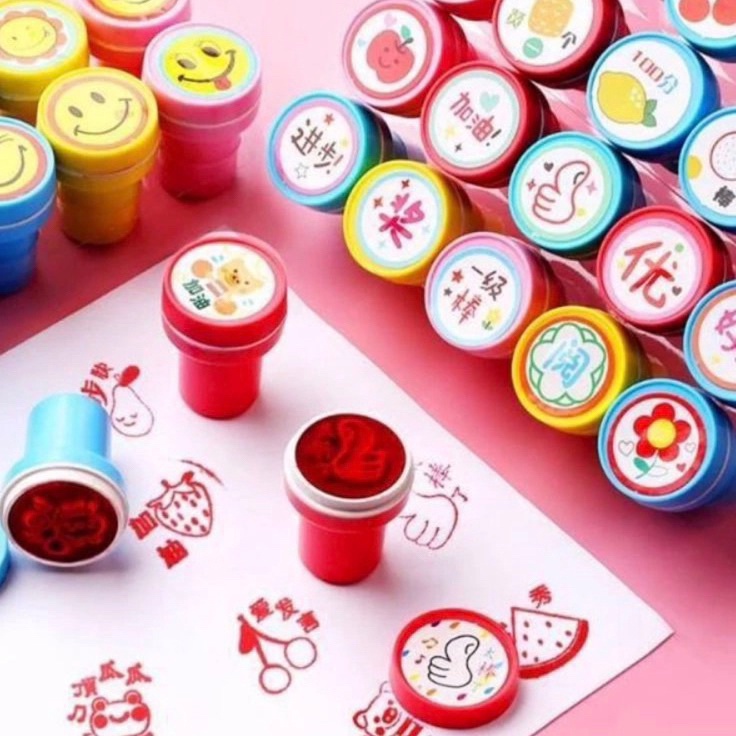 Jual Super Mutu ROUND STAMP SANRIO MOMO UNICORN ONEPIECE 1PACK ISI 1PC ...