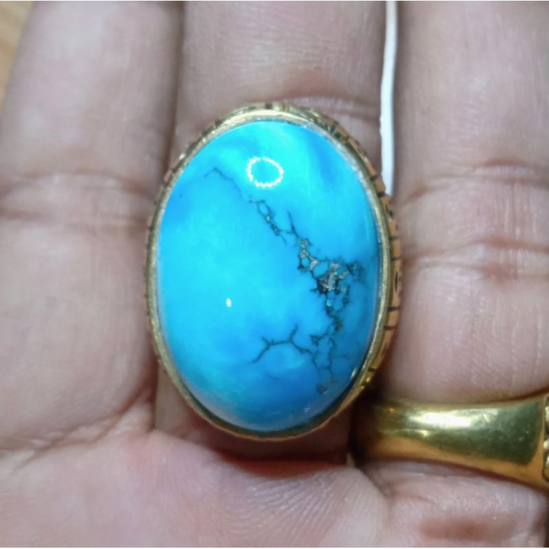 Jual batu akik pirus hubai kinclong | Shopee Indonesia