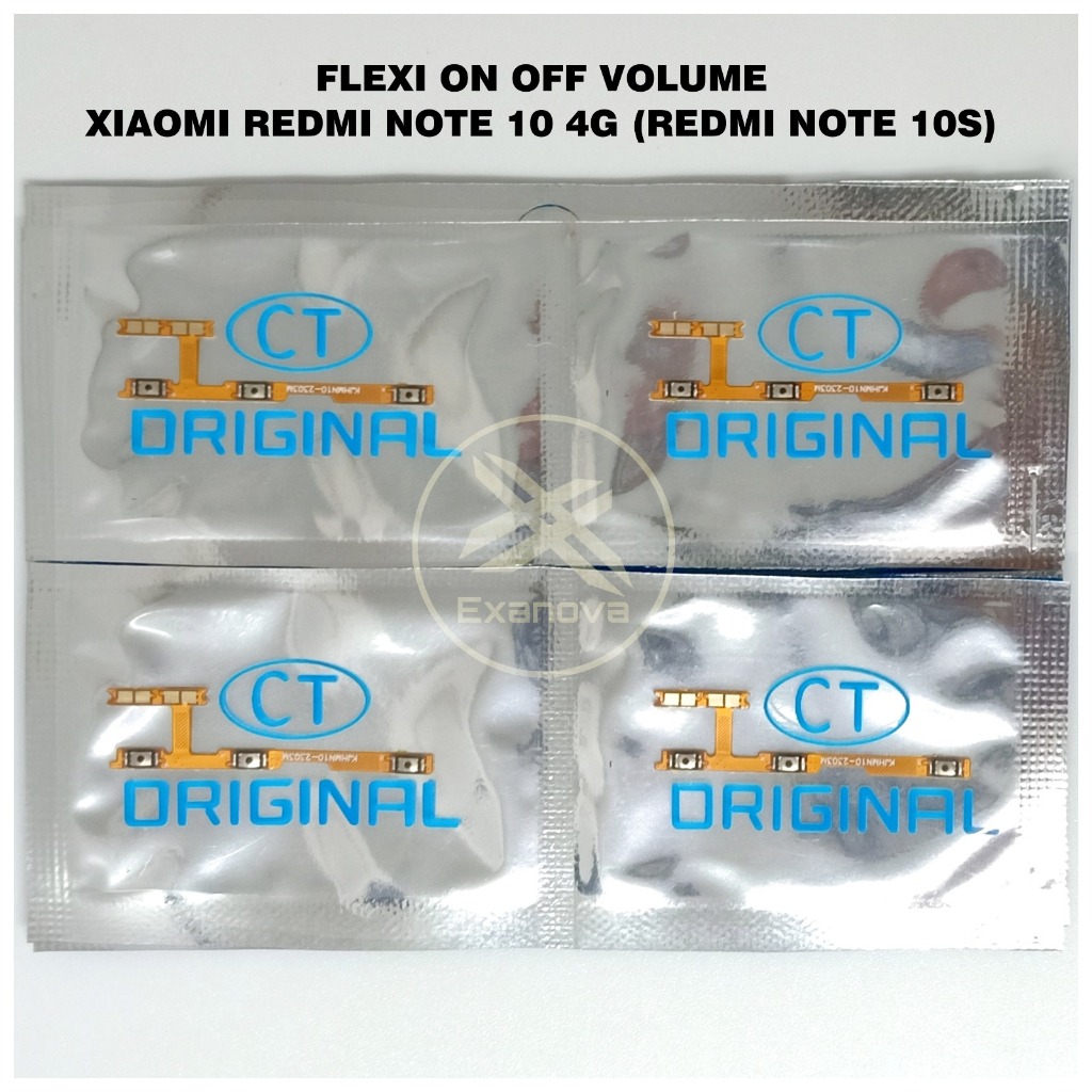Jual FLEKSIBEL / FLEXIBLE ON OFF VOLUME XIAOMI REDMI NOTE 10 4G (REDMI NOTE 10S) | Shopee Indonesia