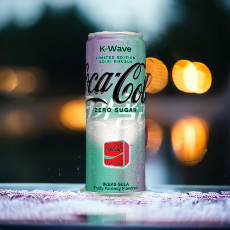 Jual Coca Cola Zero Sugar K-Wave Minuman Karbonasi can Limited Edition ...
