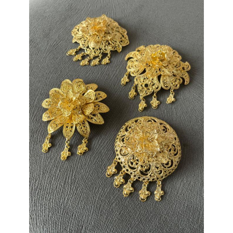 Jual Bros Alpaka Bali Model Bunga | Shopee Indonesia