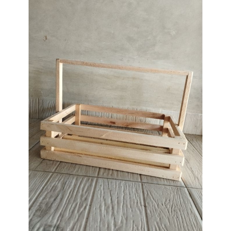 Jual rantang kayu keranjang kayu hampers kayu packaging hampers kayu ...