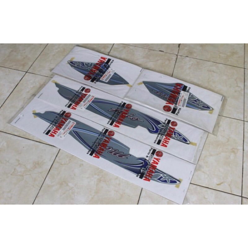 Jual striping mio 2005 biru muda biru telor asin original YGP | Shopee ...
