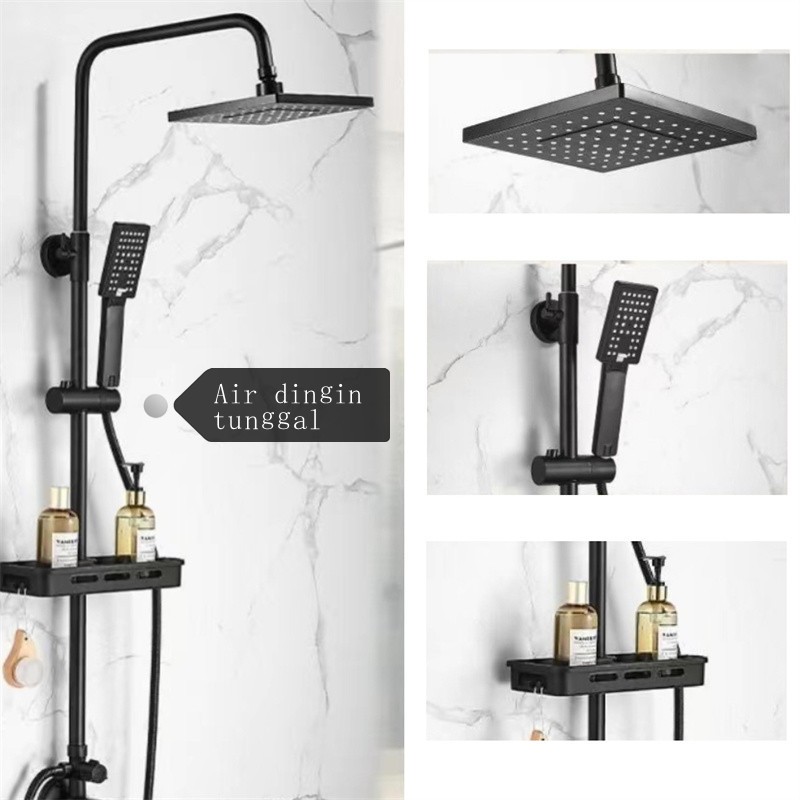 Jual SUS304 Shower Set Paket Lengkap Shower Kotak/Stainless Shower dan ...