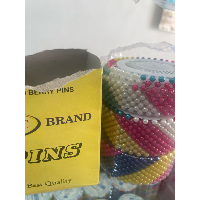 Jual Jarum Pentul warna warni brand ABC | Shopee Indonesia