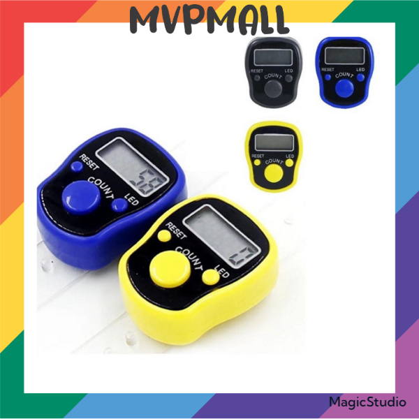 Jual (Tanpa Kemasan) Tasbih Digital LED Tasbih Jari Digital Zikir ...
