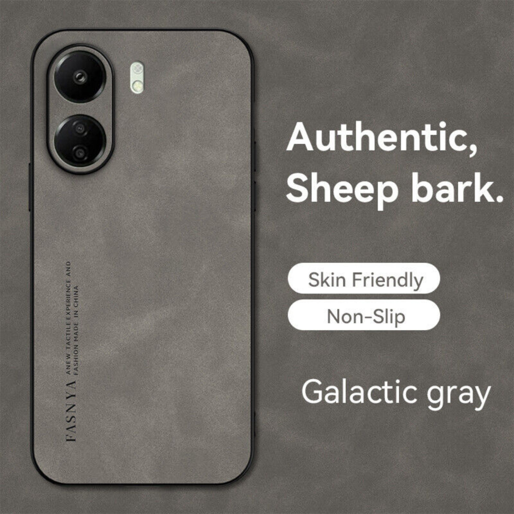 Jual Soft Case Poco C65 F6 Luxury Casing Sheepskin Leather | Shopee ...