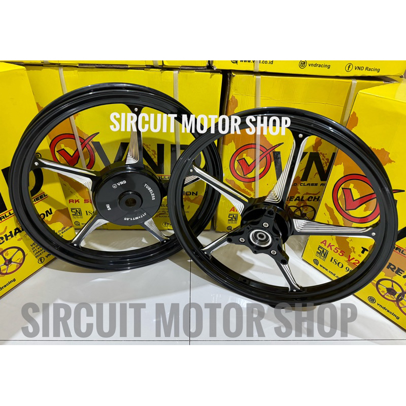 Jual VELG VND AK55 AK 55 V2 RING 17 AEROX OLD & AEROX NEW MODEL ENKEI | Shopee Indonesia