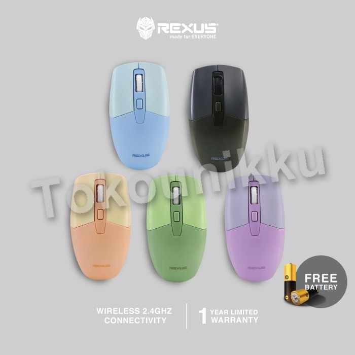 Jual Mouse REXUS Wireless Office Silent Q50 | Shopee Indonesia