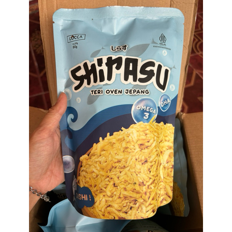 Jual agen distributor makanan ringan cemilan snacks shirasu teri oven ...