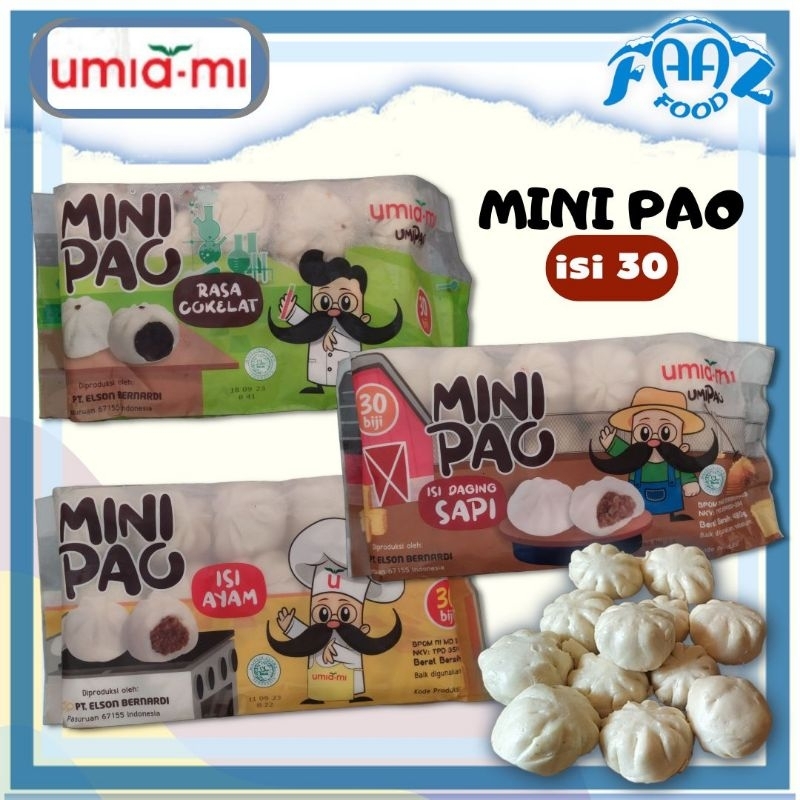 Jual MiniPao Umia-Mi isi 30 (Mini Pao Umiami, Bakpao Umiami, Bakpau ...