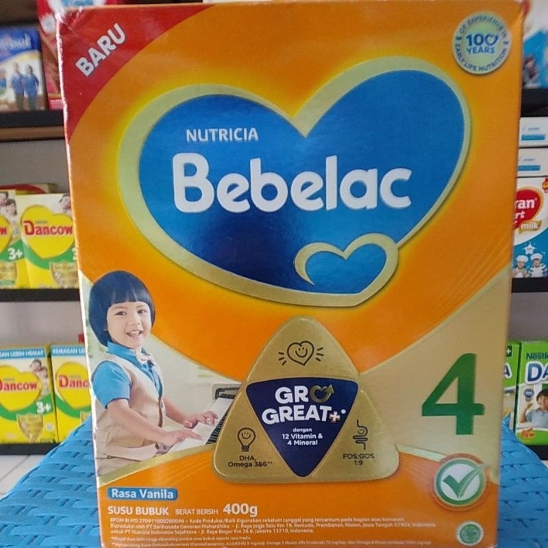 Jual Bebelac 4 Vanilla 400gr | Shopee Indonesia