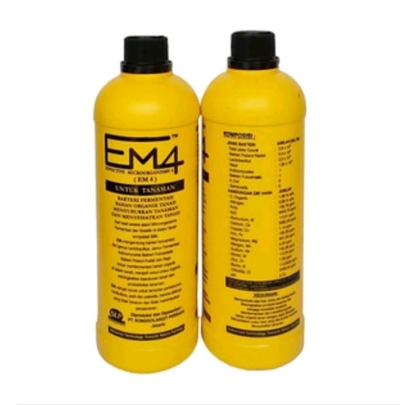 Jual Pupuk organik EM4 Pertanian kemasan 1 liter | Shopee Indonesia