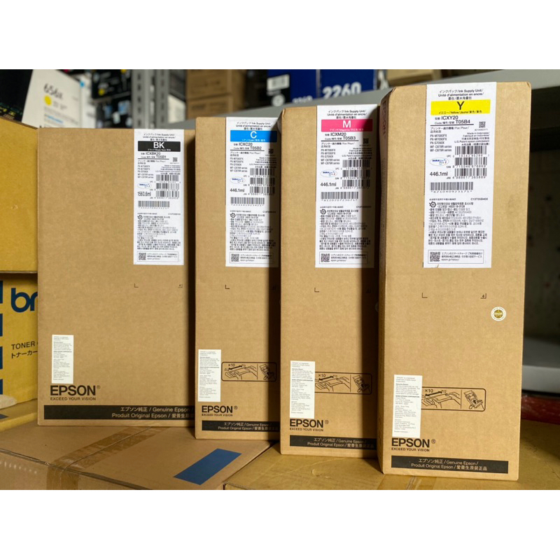 Jual Tinta Cartridge EPSON WF-C878R WF-C879R T05B 100%Original High Capacity | Shopee Indonesia