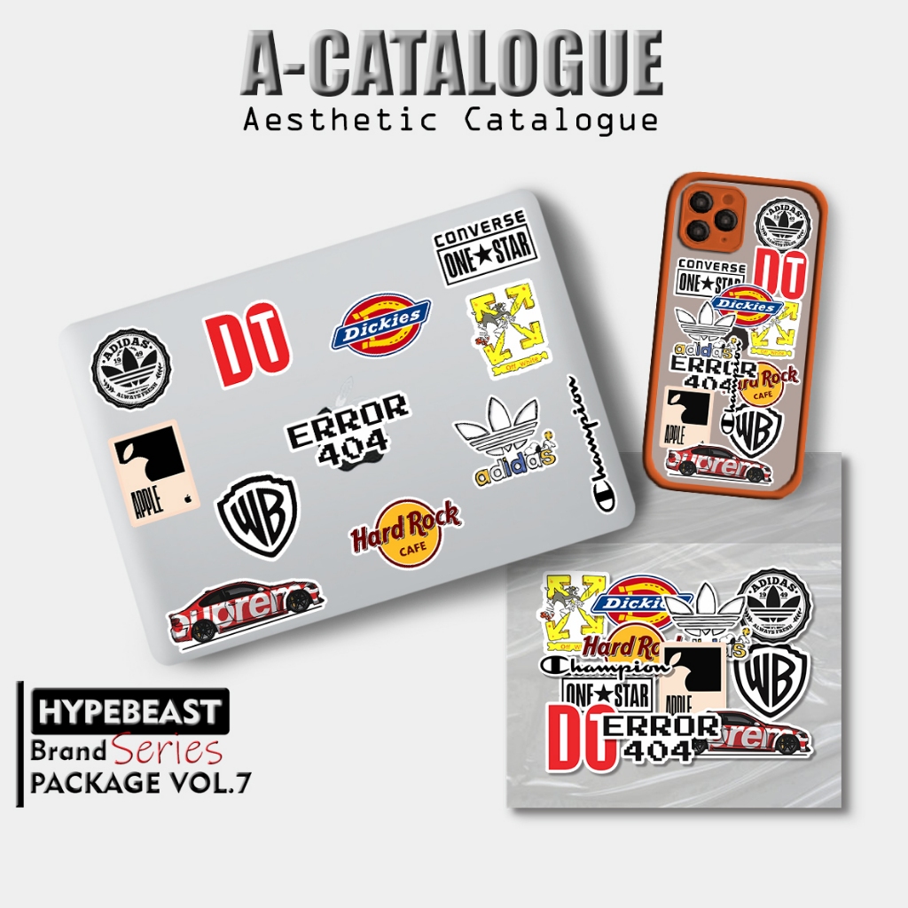 Jual Sticker Aesthetic Catalogue Waterprooft Compilation Hypebeast ...
