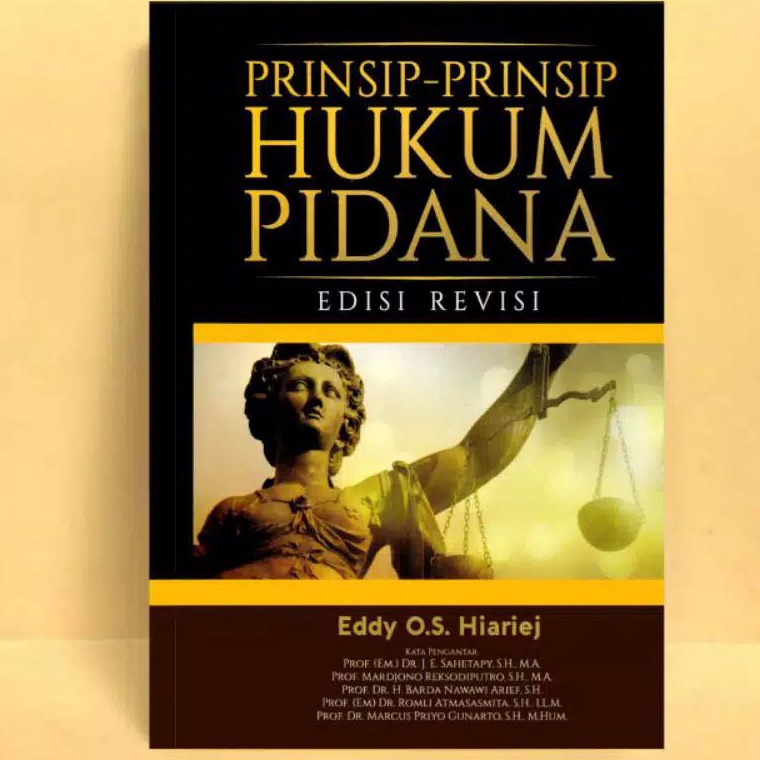 Jual KODE W5N6 Prinsip Prinsip Hukum Pidana Prof Eddy OS Hiariej ...