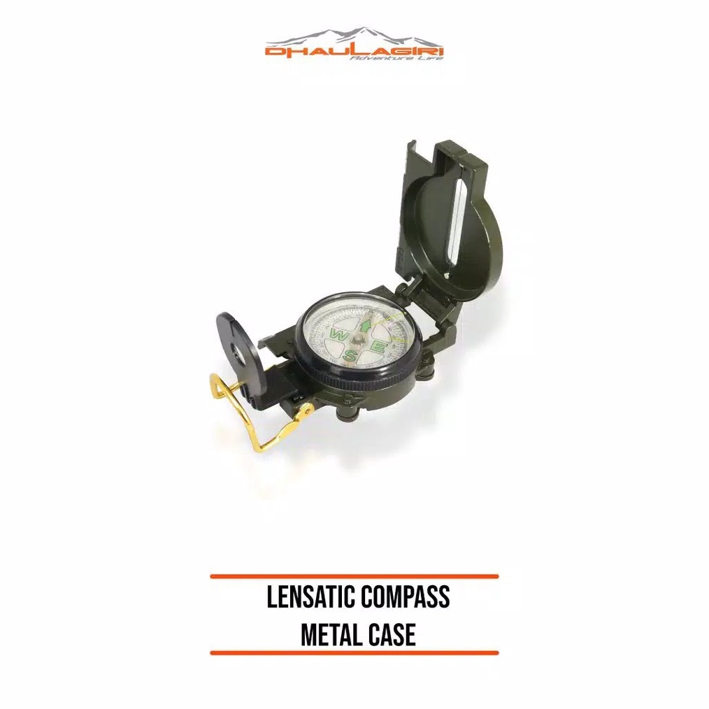 Jual Kompas Dhaulagiri Compas Lensatic Metal Bidik Penunjuk Arah Mata ...
