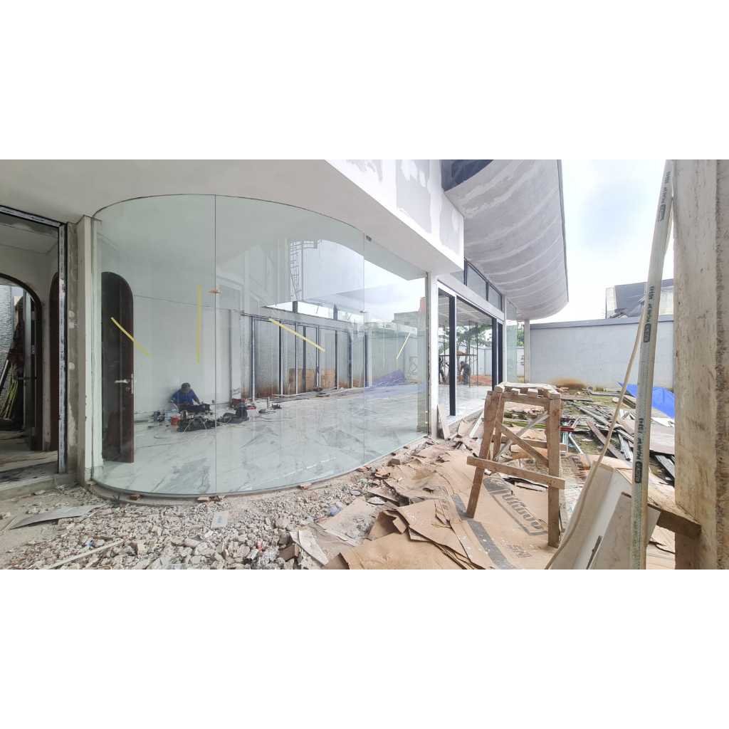 Jual Kaca bending tempered clear 10mm | Shopee Indonesia