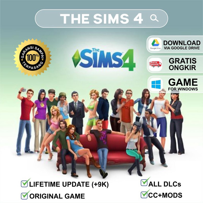 Jual THE SIMS 4 ORIGINAL ALL DLCs | Shopee Indonesia