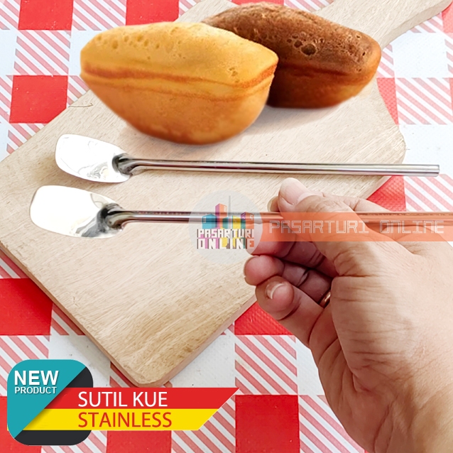 Jual SUTIL KUE STAINLESS / Sodet Cungkil Mini Kecil Apem Pukis Bikang ...