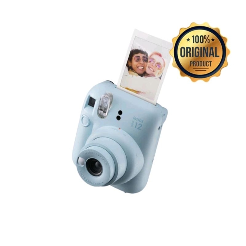 Jual FujiFilm Instax Mini 12 Pastel Blue Instant Film Camera | Shopee ...