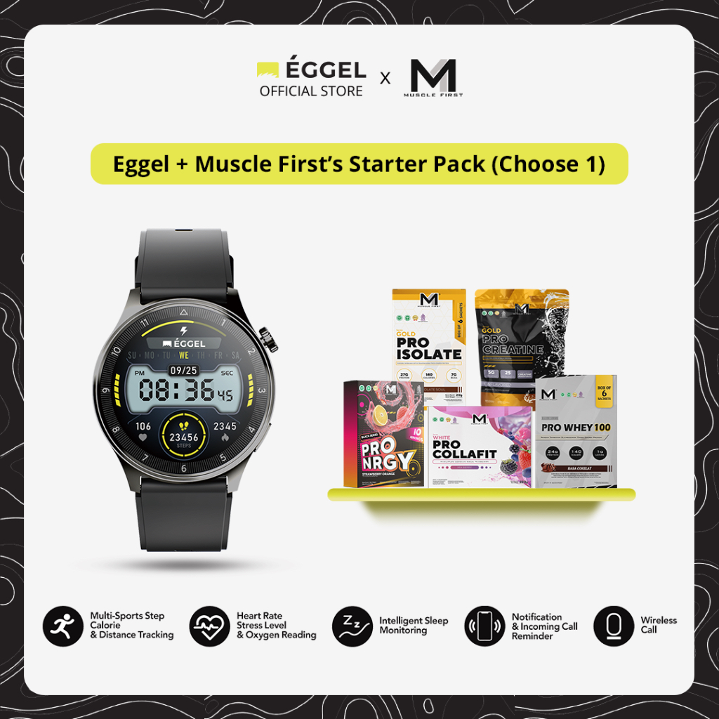 Jual Eggel Tempo 4R Wireless Call SmartWatch / Smart Watch / SmartBand ...