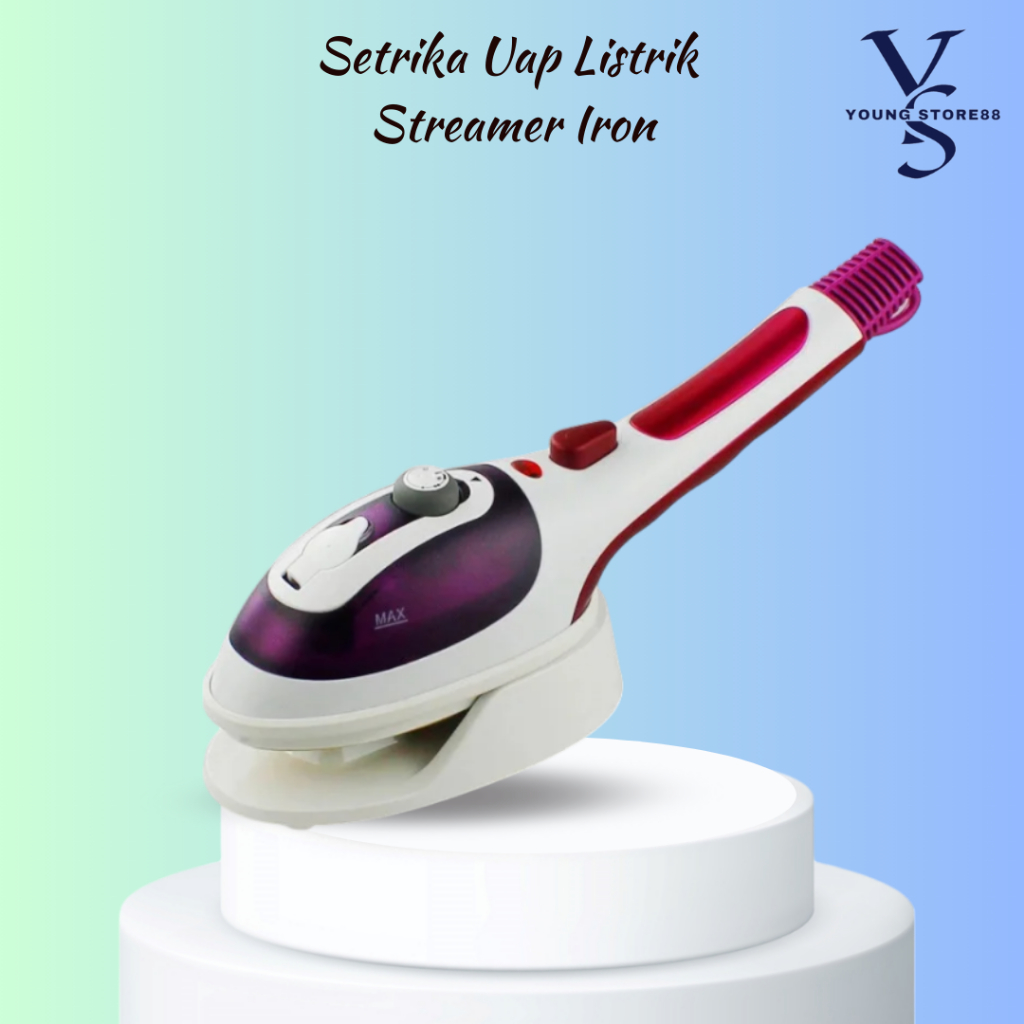 Jual Setrika Listrik Uap Mini Steamer Iron Setrika Portable Steam Iron ...