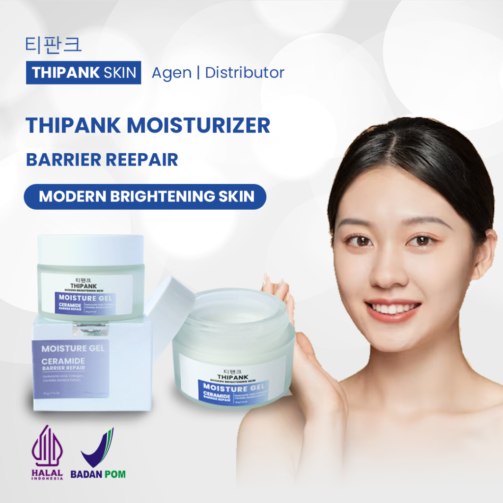 Jual Thipank Skin Moisturizer Gel Skin Barier Repaire Bpom Original ...