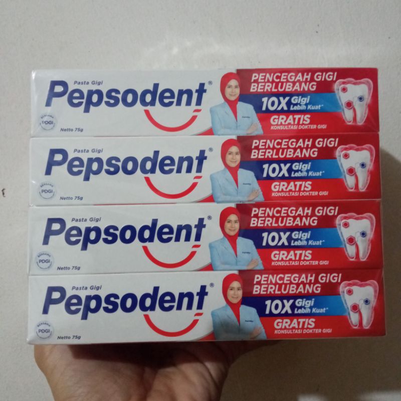 Jual Pepsodent 75 gr 1 pak isi 12 buah | Shopee Indonesia