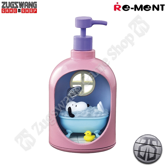 Jual SNOOPY'S LIFE IN A BOTTLE snoopy peanuts SOAP DISPENSER RE-MENT ...