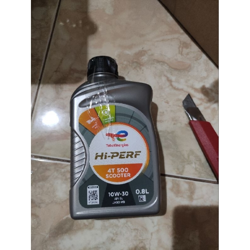 Jual OLI MOTOR TOTAL ENERGIES MINERAL / TOTAL HI-PERF 4T 500 SCOOTER ...